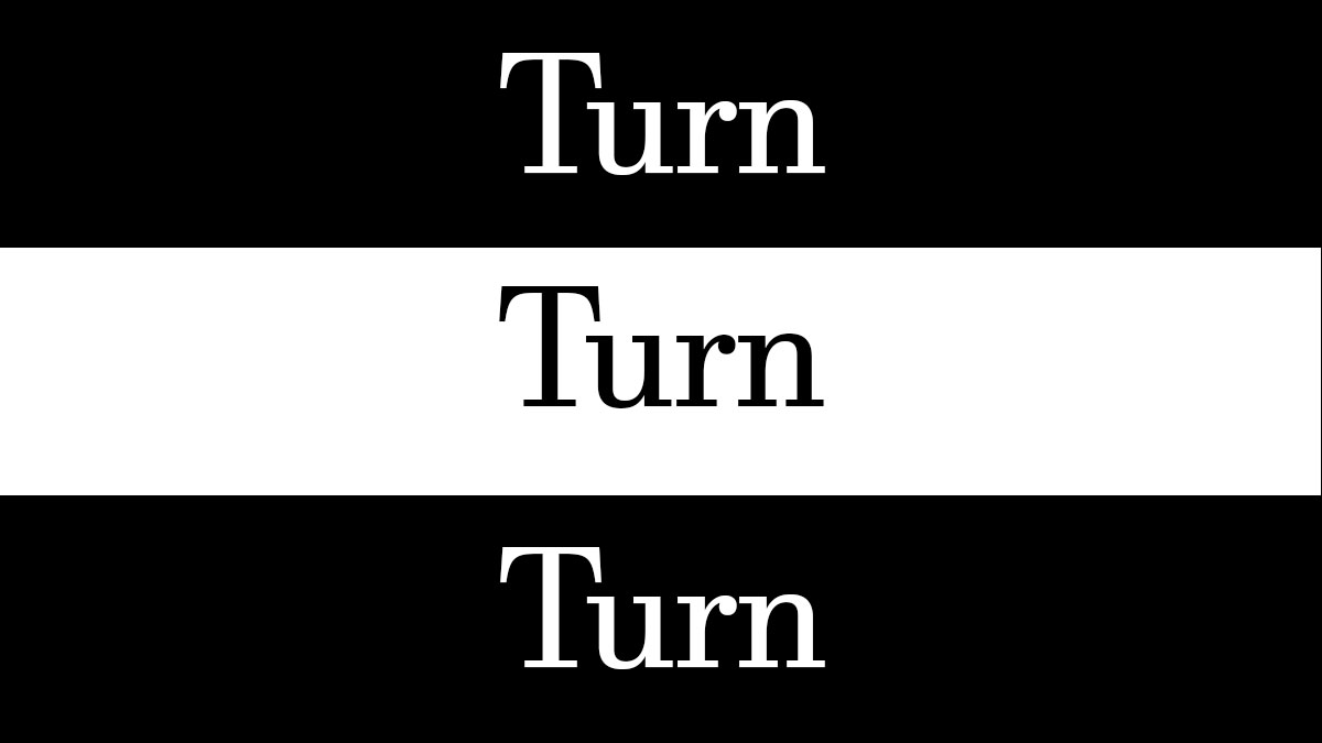 Turn, Turn, Turn – Bible Minutes